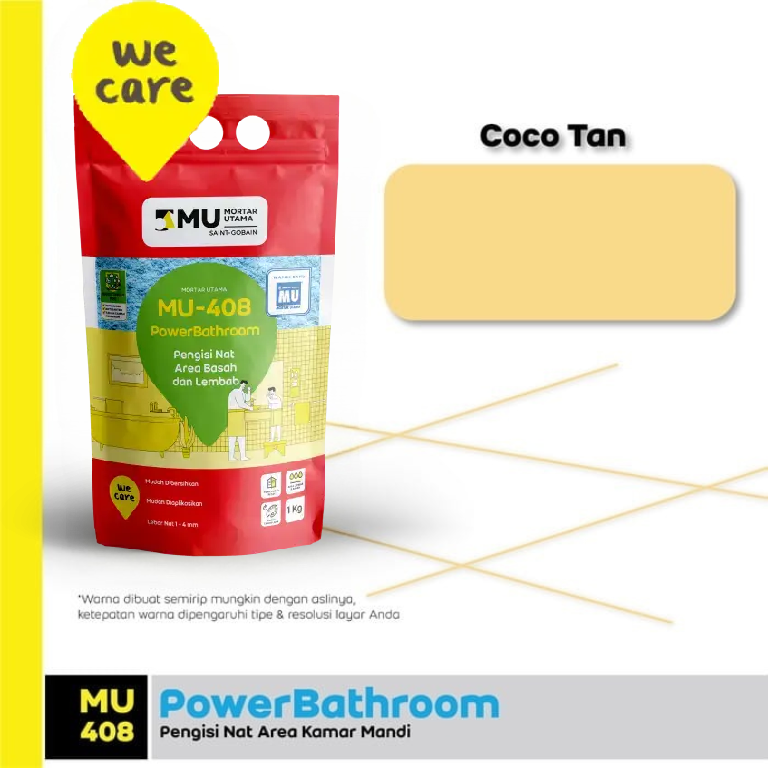 NAT KERAMIK MU-408 POWERBATHROOM (1KG) - Renoklik
